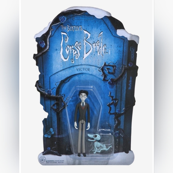 Other | Brand New Super7 Reaction Corpse Bride Victor Van Dort Figure ...